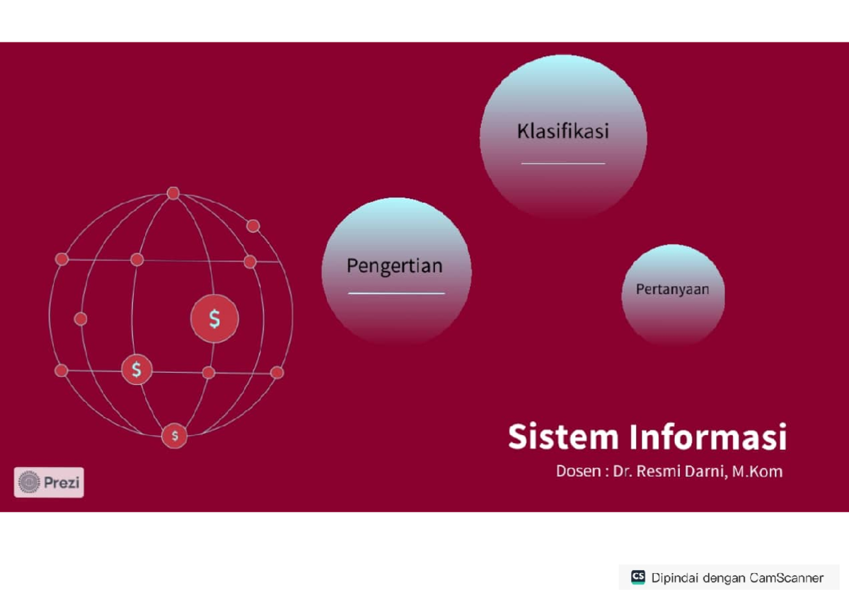 Sistem Informasi 1 - Studocu