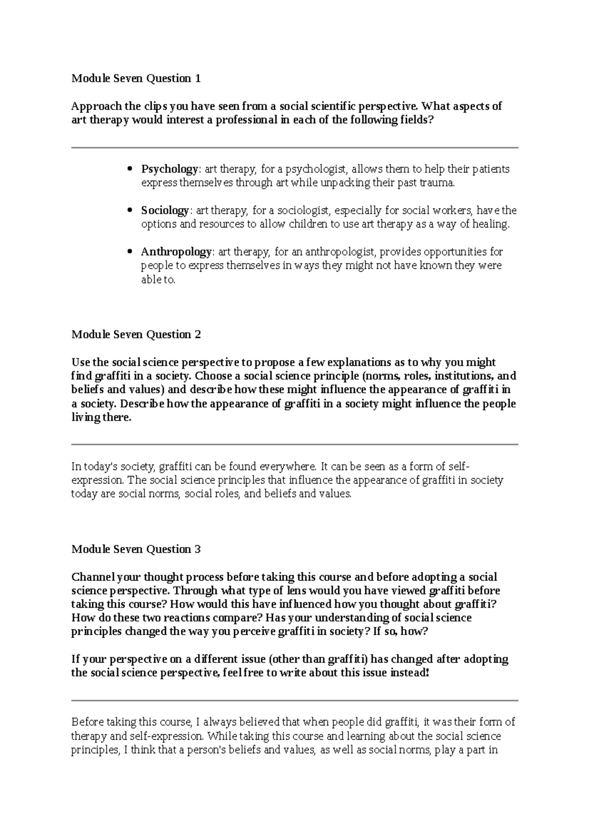7-2 Module Seven Short Responses - Module Seven Question 1 Approach the ...