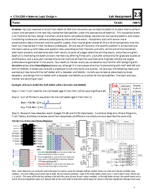 Assi01 - Assignment 1 work turn in - Assignment 01 Instructor: Mehrdad Nojoumian Course: Data ...