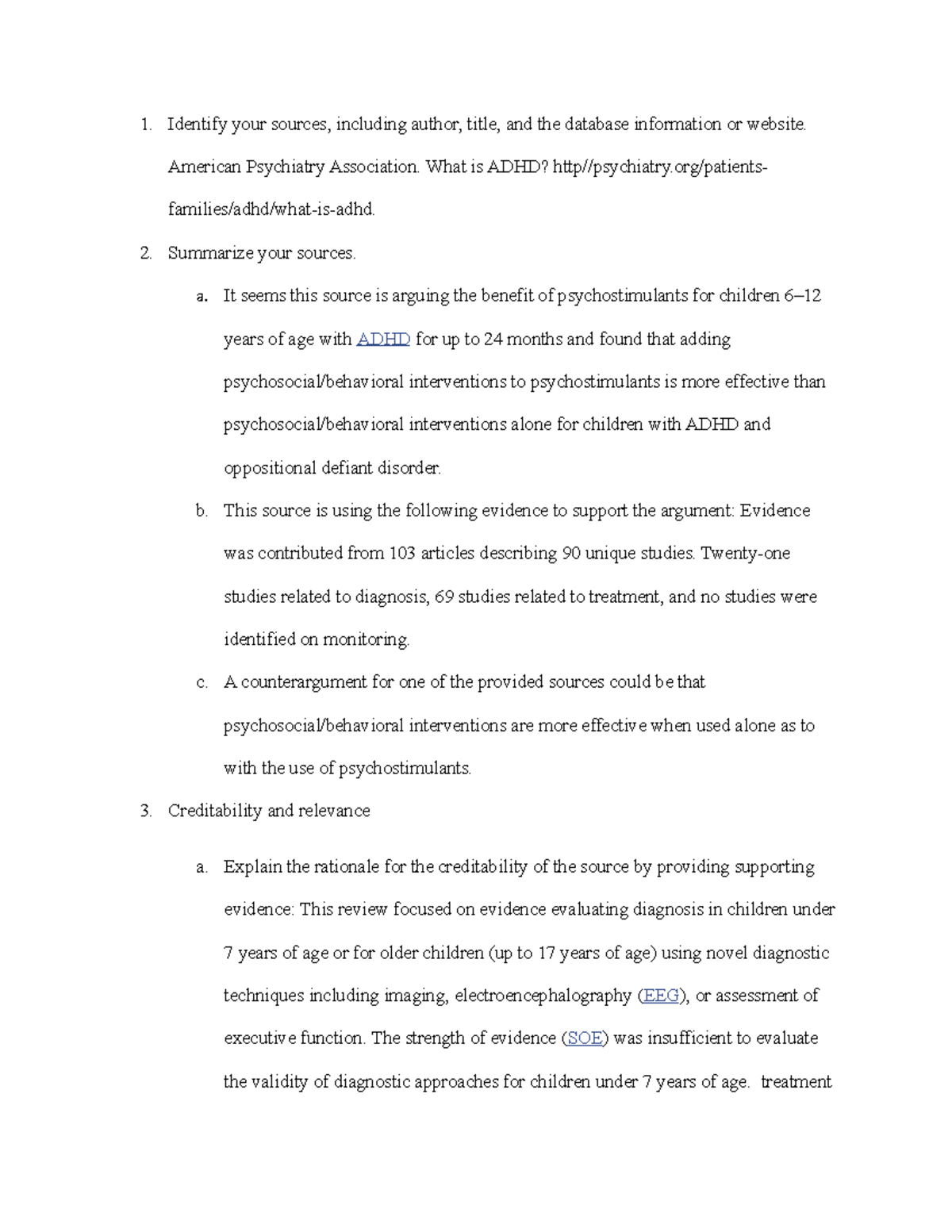 3-4 annotating your sources for persuasive essay - Identify your ...