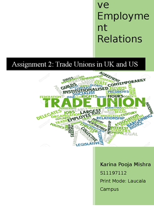 Semester 2 2022 MG316 MST - Solution - Industrial Relations Theory and ...