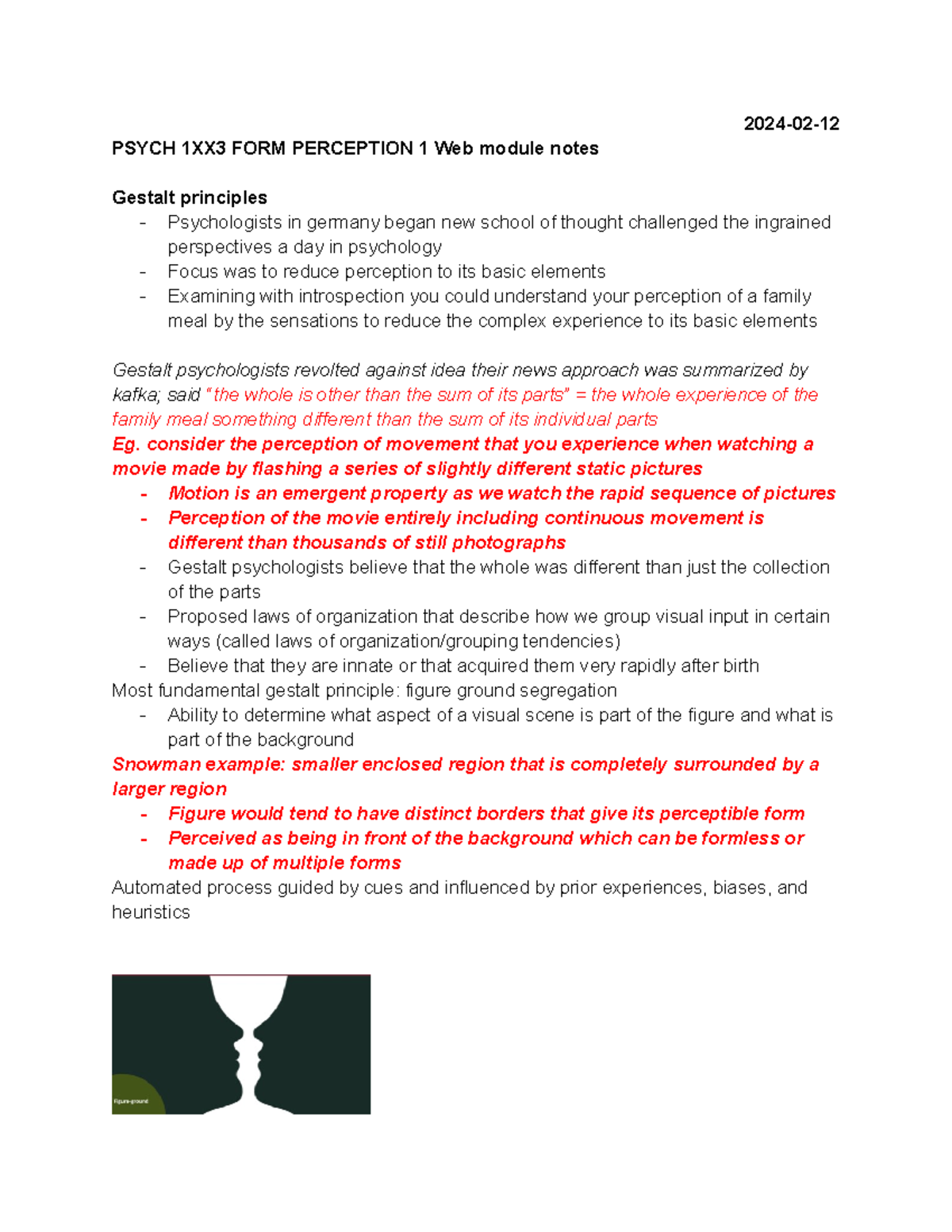 PSYCH 1XX3 Form perception - 2024-02- PSYCH 1XX3 FORM PERCEPTION 1 Web ...