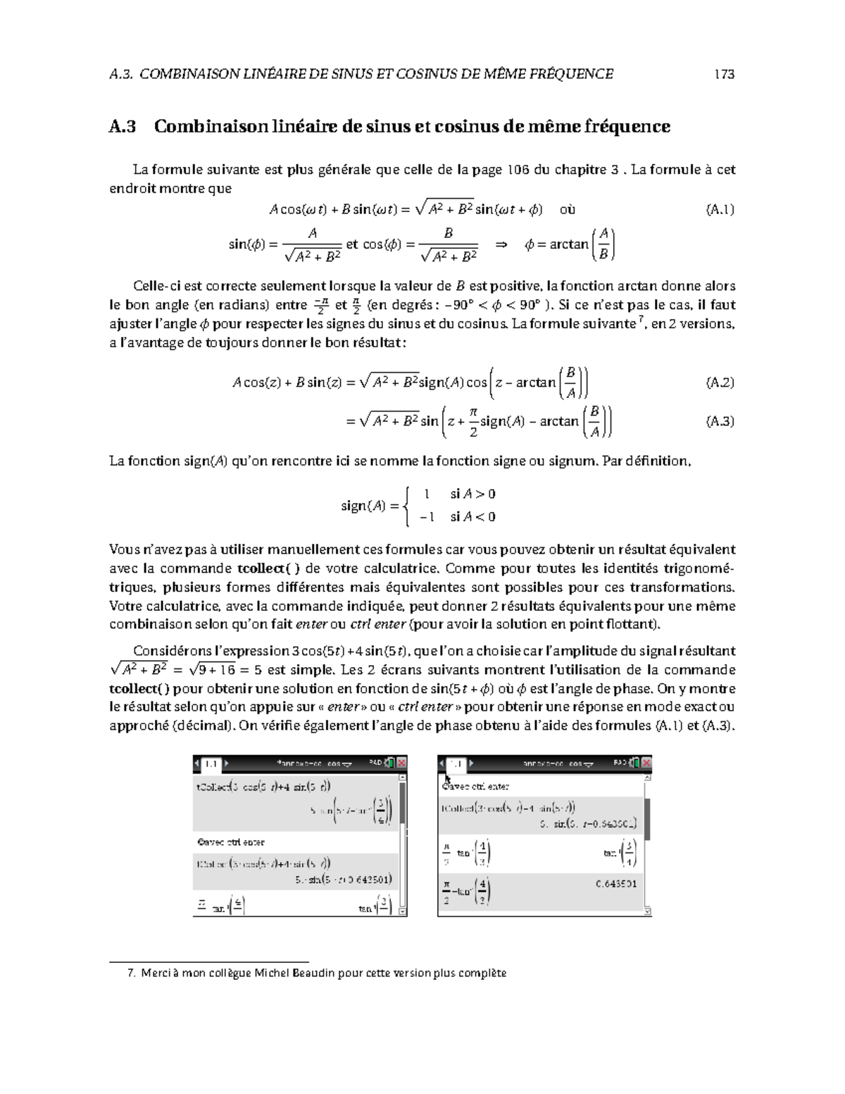 Combine-sin-cos - Combinaison linéaire de sinus et cosinus demême ...