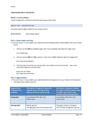Chapter 6 self test - tests - Chapter 6 Direct mail is the second most ...