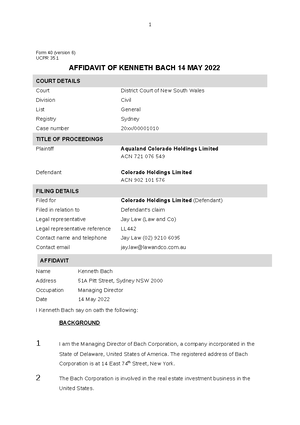 Form 16 Statement of claim UCPR - DISTRICT COURT OF QUEENSLAND REGISTRY ...