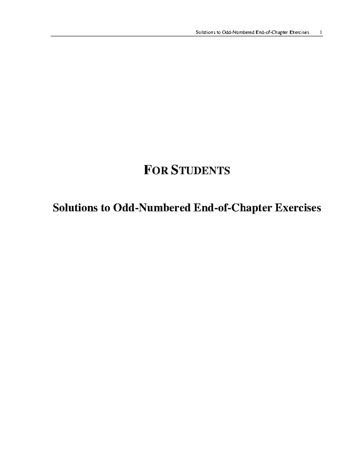 Solutions to Odd-Numbered End-of-Chapter Exercises 2015 - FOR STUDENTS Solutions to Odd-Numbered ...