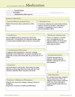 Methergine template Print - ACTIVE LEARNING TEMPLATES THERAPEUTIC ...