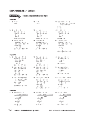 Notes sec 5 math sn - Studocu