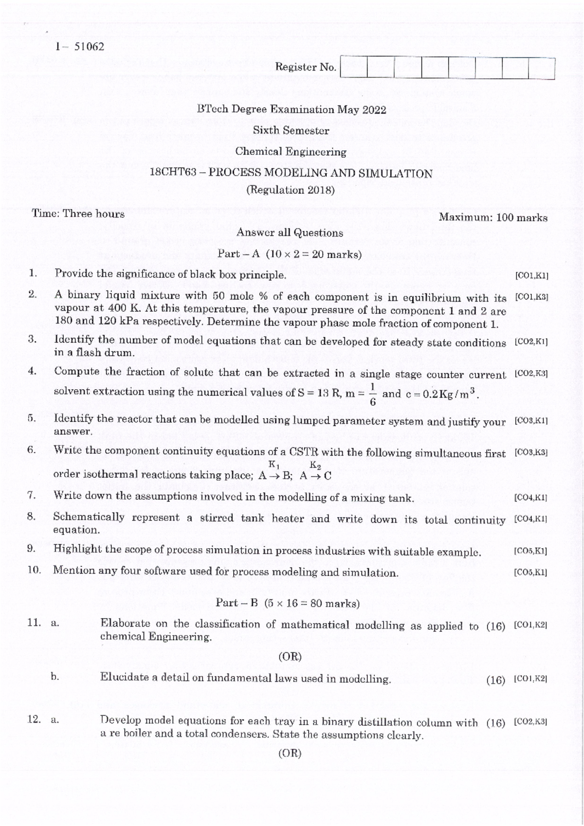PMS 4 - Chemical engineering - Studocu