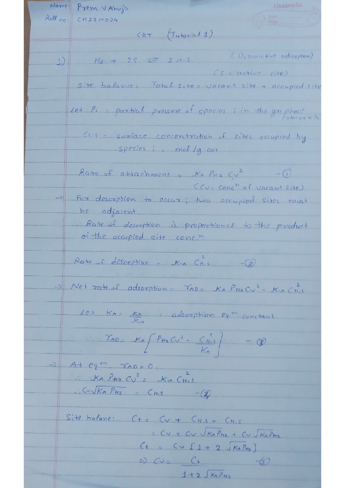 CRT tutorial 1 - Dfgcfggjcc - Engineering Mechanics - Studocu