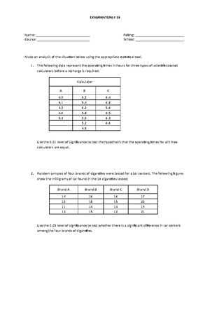 Statistical Treatment - Percentage. It is a proportion of a whole ...