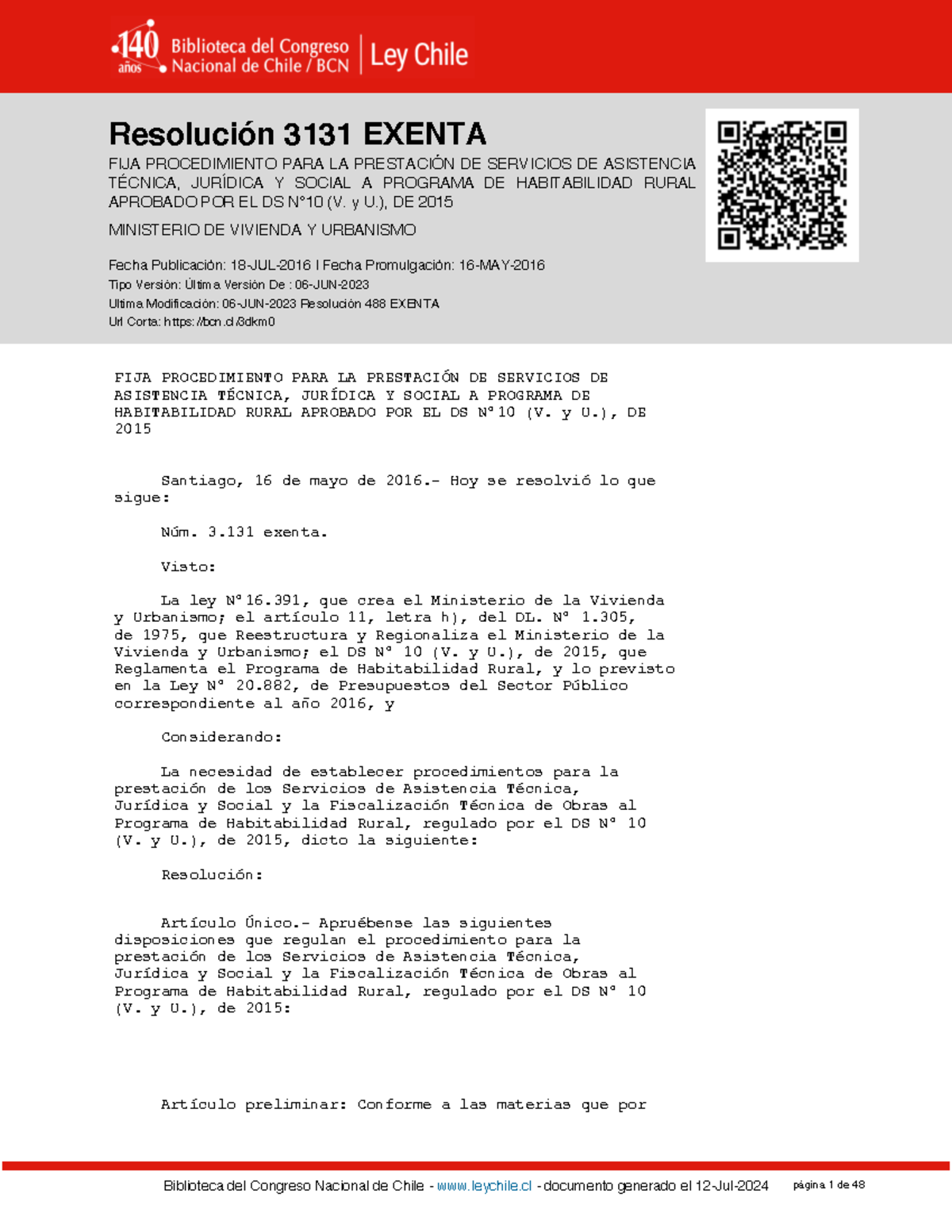 Resolucion-3131- Exenta 18-JUL-2016-2 - Resolución 3131 EXENTA FIJA ...