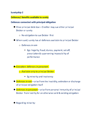 Chapter 3 - Law of Contract - Chapter 3: Basis of modern SA law: o Will theory = subjective ...