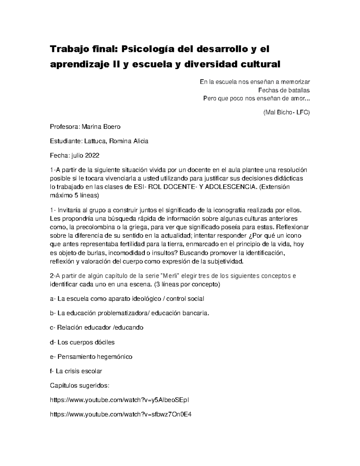 Lattuca, Romina-Psicología del Desarrollo y del Aprendizaje II- Escuela y Diversidad Cultural ...