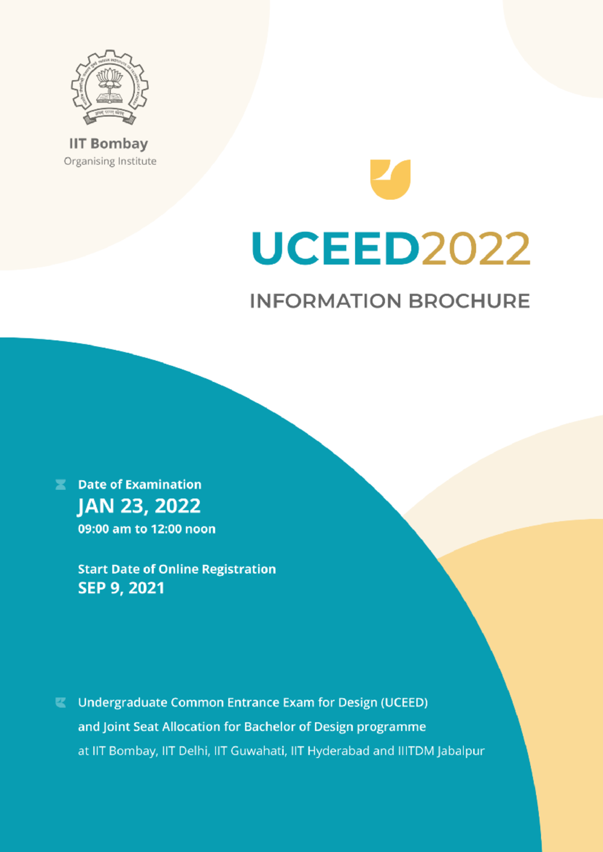 Uceed 2022 Information Brochure - UCEED 2022 – Information Brochure About this Brochure This ...