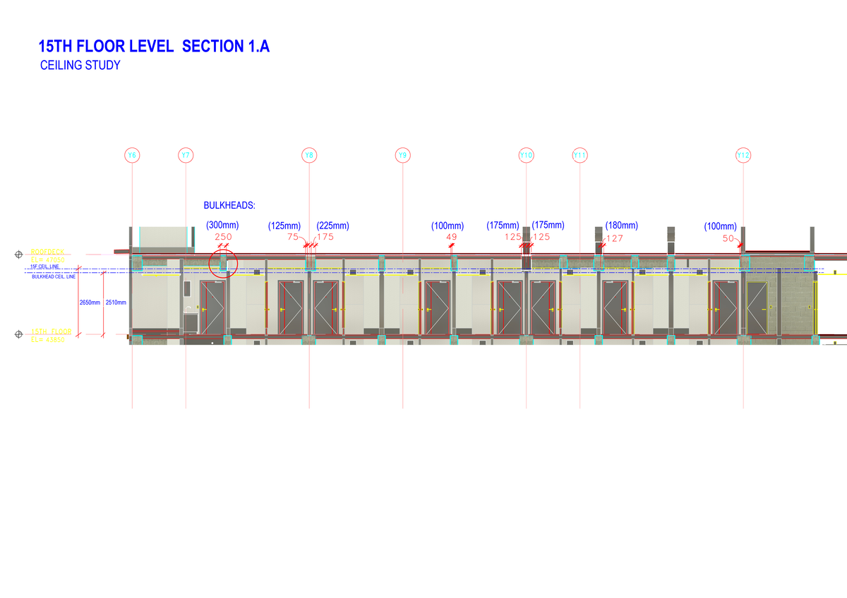 15F Ceiling Study - Sloped Beams AND Girders - Architecture Lecture ...