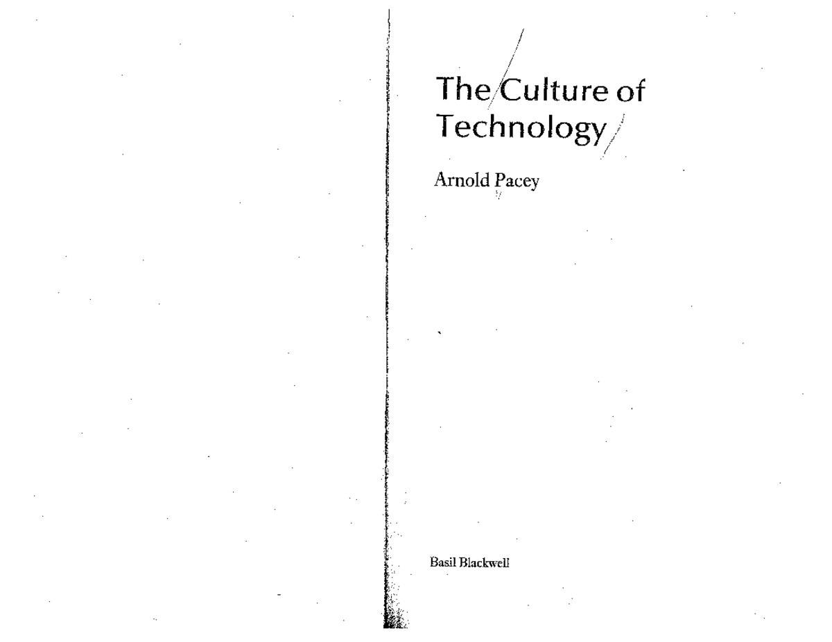 Pacey - Course reading - Cs100 - UWaterloo - Studocu