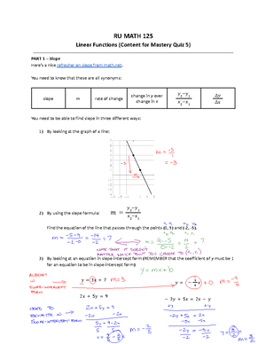 Integral exponents - MATH 126 - Studocu