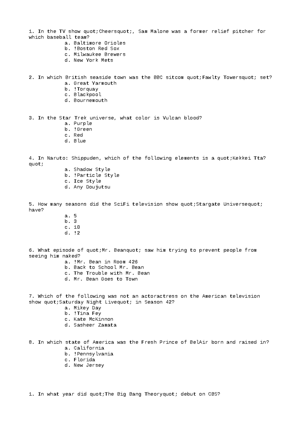 ACC116 Reflection Winter 2021 1 - In the TV show quot;Cheersquot;, Sam ...