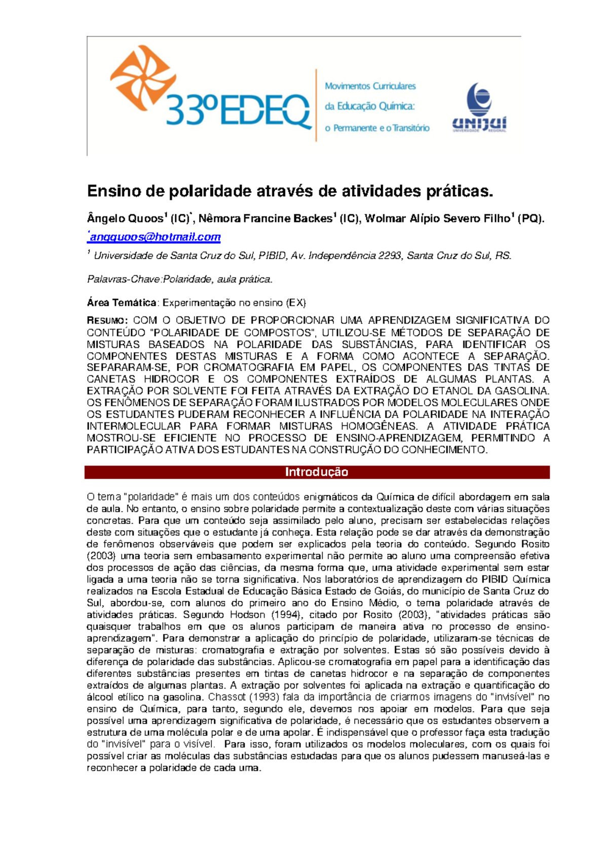 2695-Texto do artigo-10874-1-10-2013 1002 - Ensino de polaridade através de atividades práticas ...