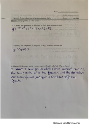 Exam 2 Calculus practice - MATH 130 EXAM 2 REVIEW SHEET (1) Solve the ...