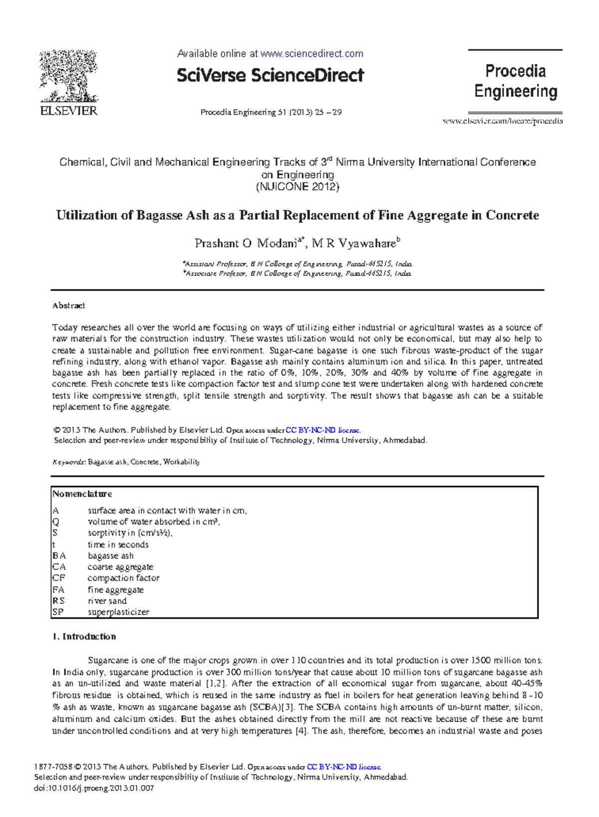 research theory - Procedia Engineering 51 ( 2013 ) 25 – 29 1877-7058 ...