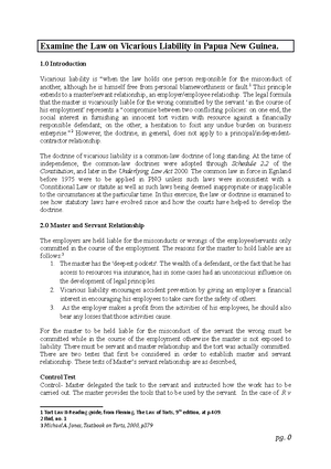 Torts II Case Compilation 2018 - Law of Torts II Notes/ Case ...