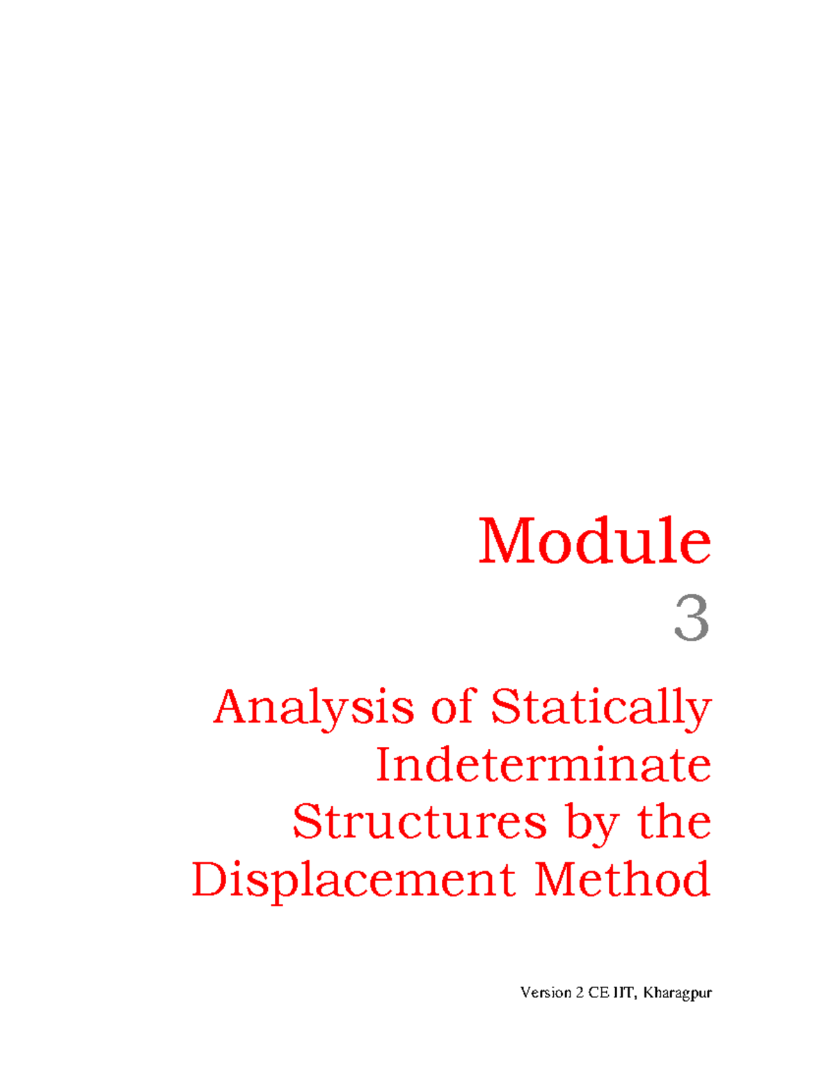 Theory of Structure - Moment Distribution Method [Frames] - Module 3 ...