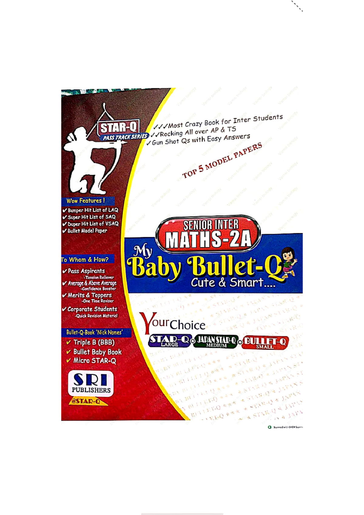 Maths 2a baby bullet - Nothing - Most Crazy Book for Inter Students ...