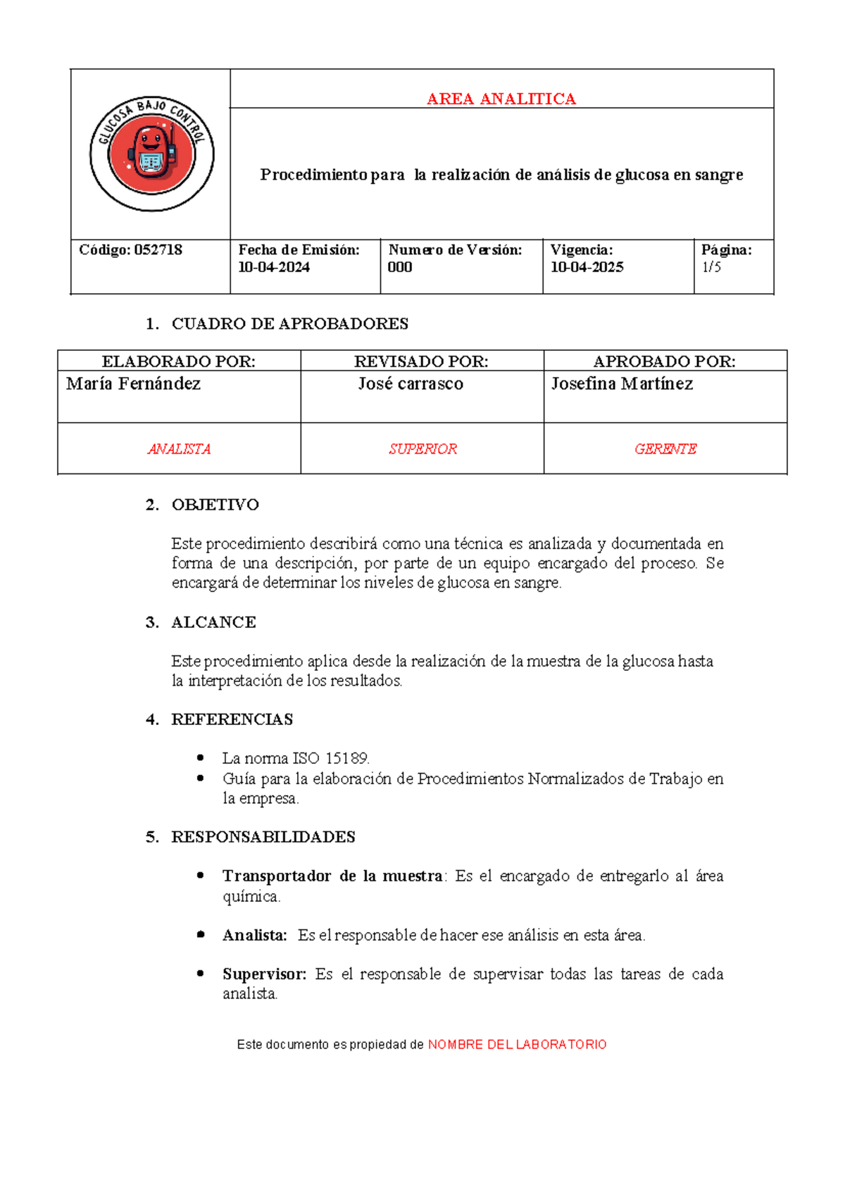 Plantilla para Procedimientos - Procedimiento para la realización de ...
