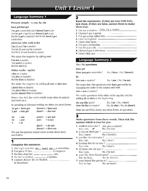 Global english 4 (Answer keys) - Answers C At school Martha is learning ...