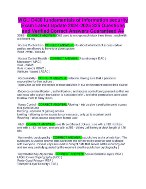 PRE- Assessment Fundamentals OF Information Security (PSNO) - PRE ...