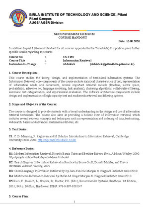 Image Processing Handout - Warning: TT: undefined function: 32 BIRLA INSTITUTE OF TECHNOLOGY AND ...