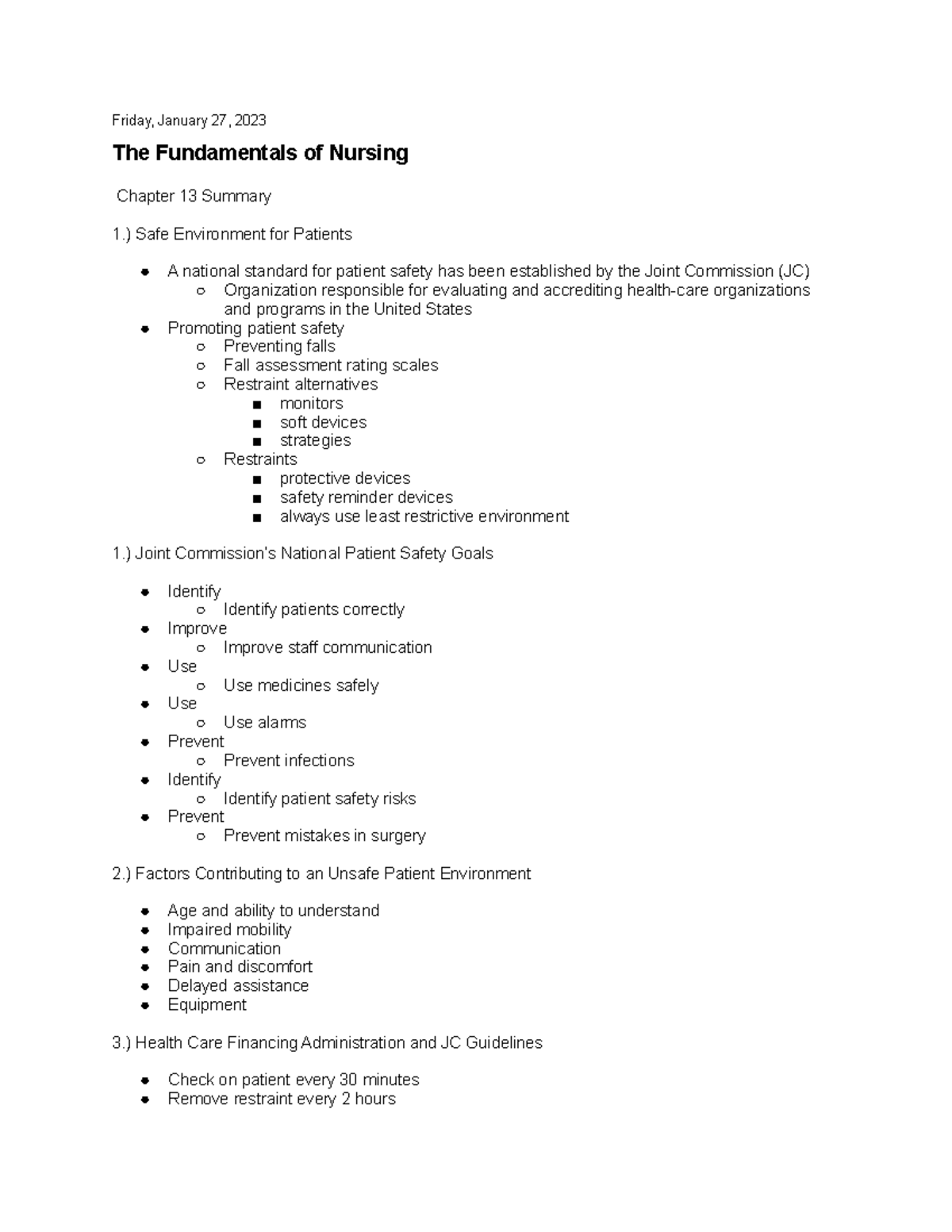 Fundamental Notes #7- Studocu - Friday, January 27, 2023 The ...