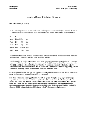 Ling 1 midterm + final study guide - Week 1: Introduction to Linguistics Linguistics = the - Studocu