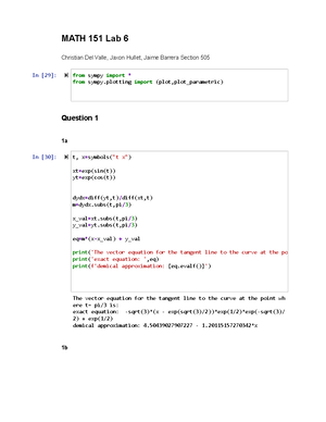 MATH 151 Syllabus - Course Informaon Course Number: MATH 151 Course ...