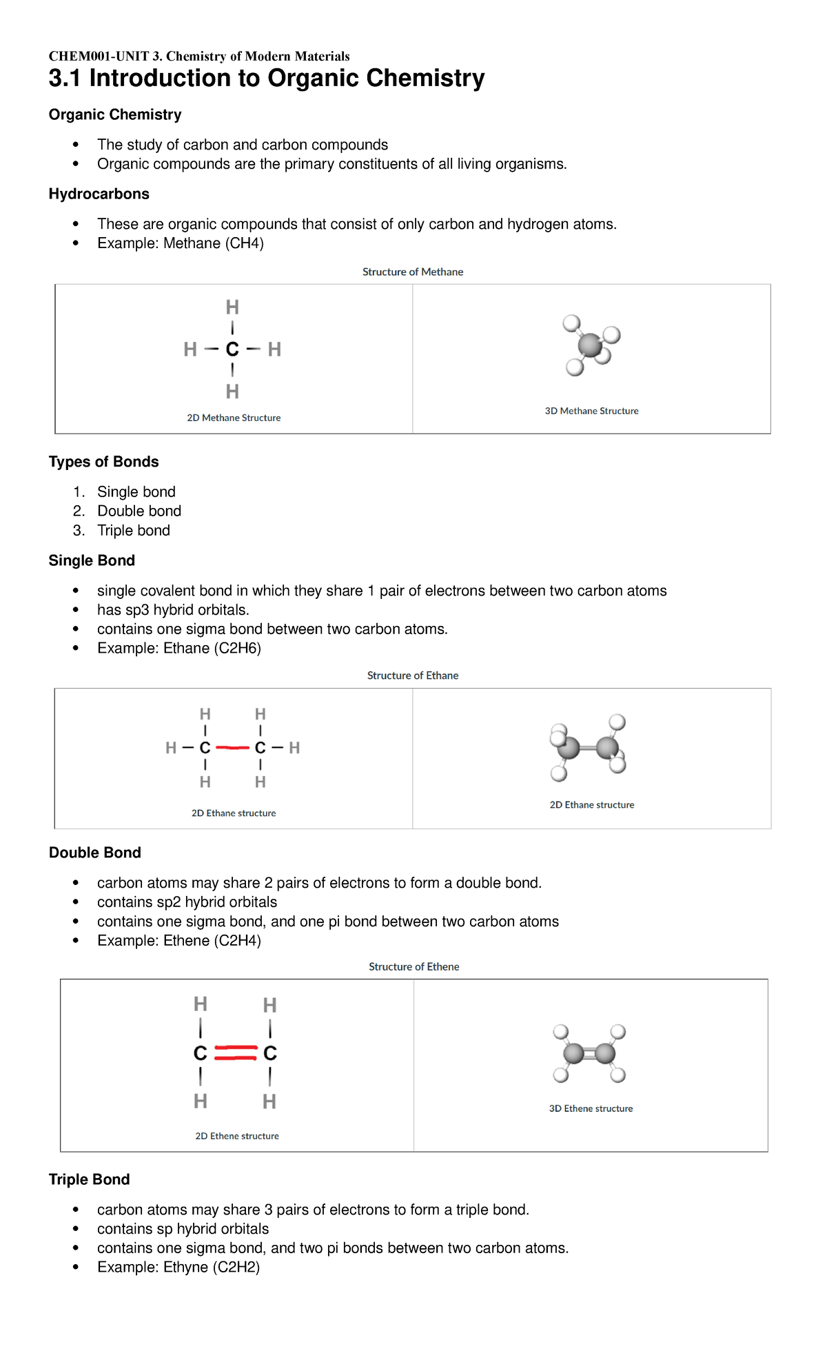 CHEM001-3 - Lecture notes 3.1 - General Chemistry - TIP - Studocu
