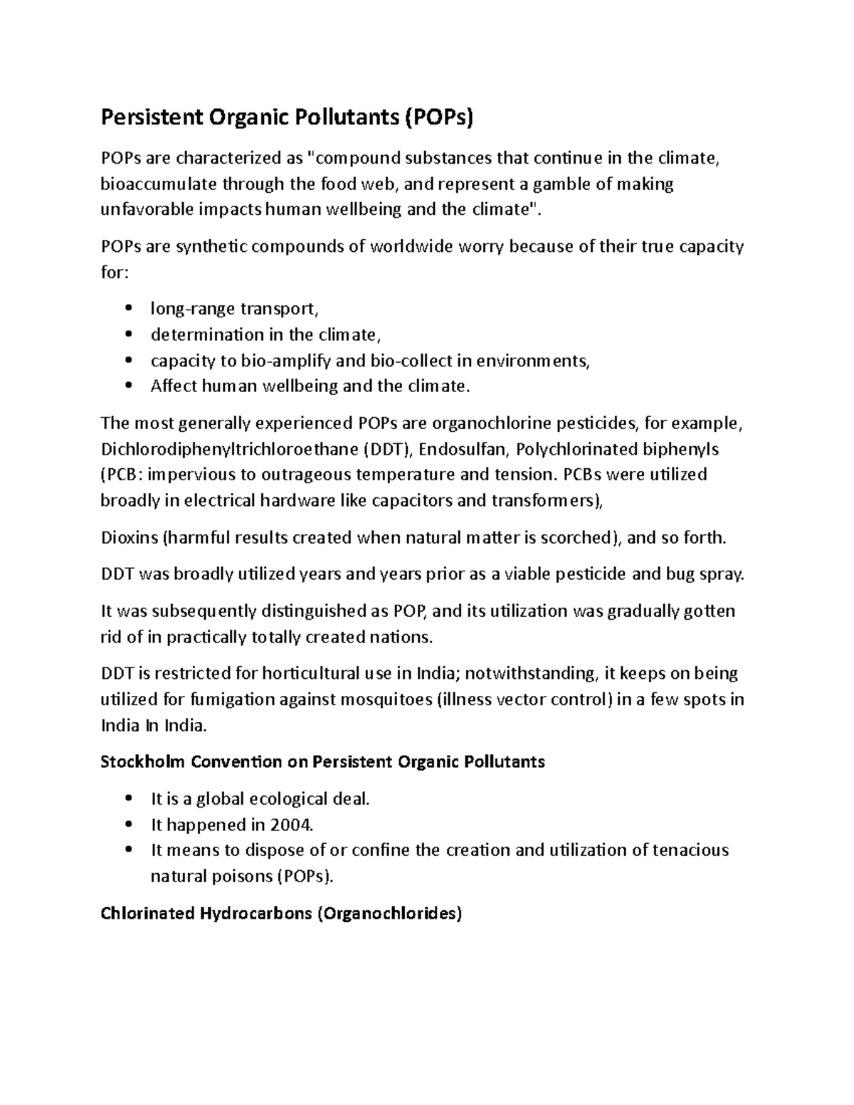 Document 15 - It is from my lecture note - Persistent Organic ...