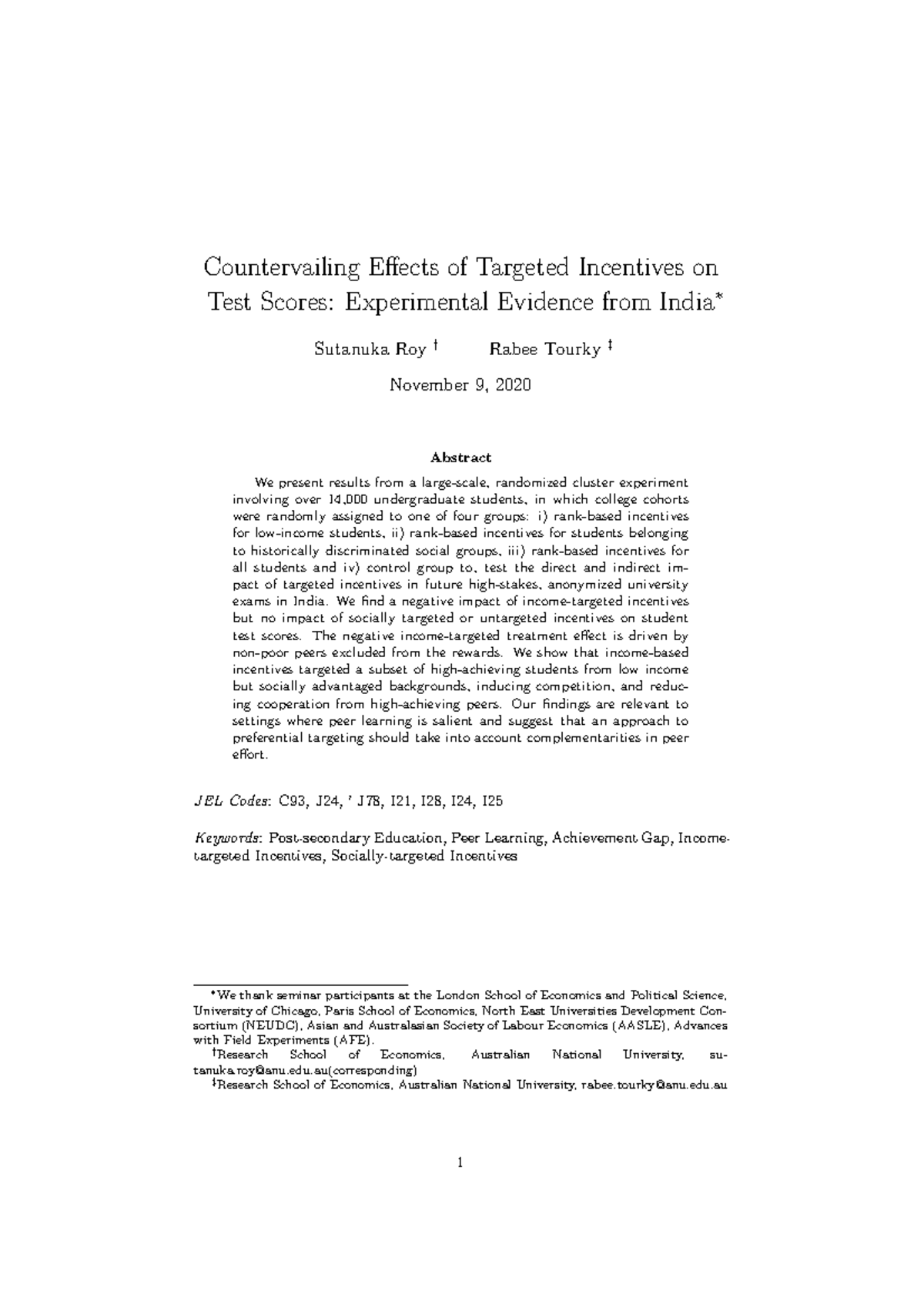 Countervailing Effects of Preferential Incentives-2 - Countervailing ...