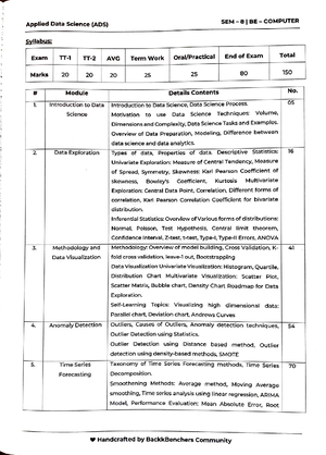 ML - Module-6 - ml module 6 notes - MODULE 6 Two marks Q1 what is the ...