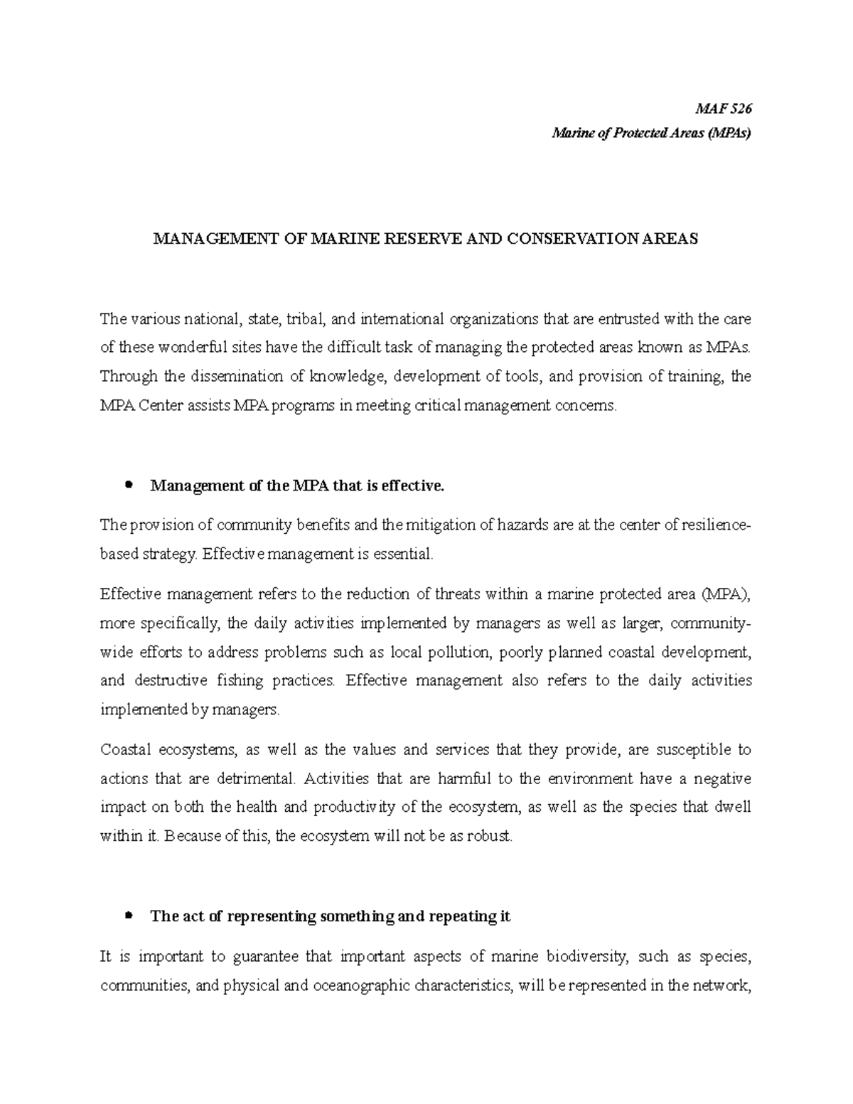 MAF 526 - This is the example of working together with the mates in ...