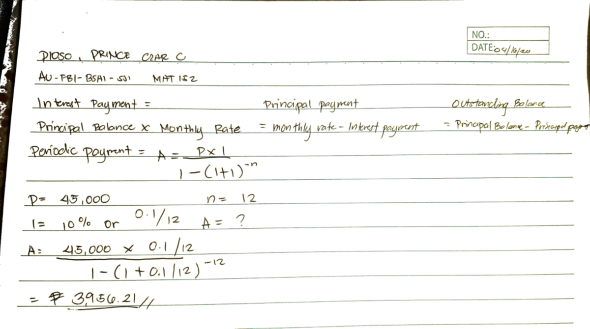 MAT 152 SAS 20 - Just a helping hand - Accountancy, CFAS - Studocu