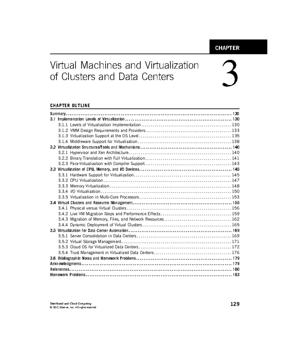 Chapter 3 - Cloud Computing - CHAPTER Virtual Machines and ...