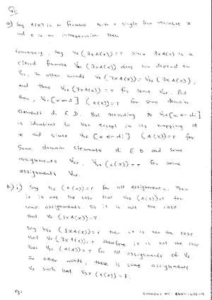 EXERCISES BOOKLET for Logic Manual:: Volker Halbach - E X E R C I SE S ...