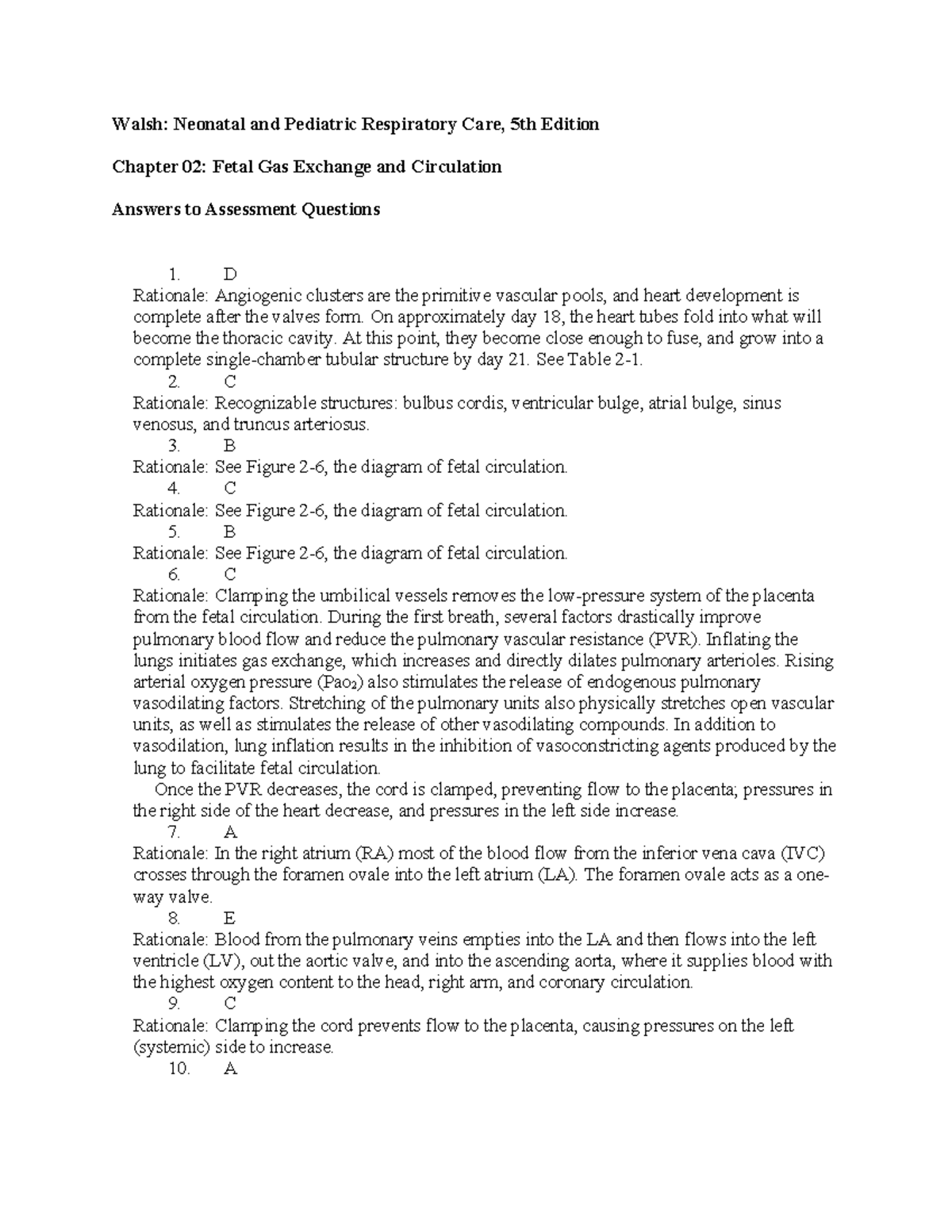 Chapter 002 - NEO - Walsh: Neonatal and Pediatric Respiratory Care, 5th ...