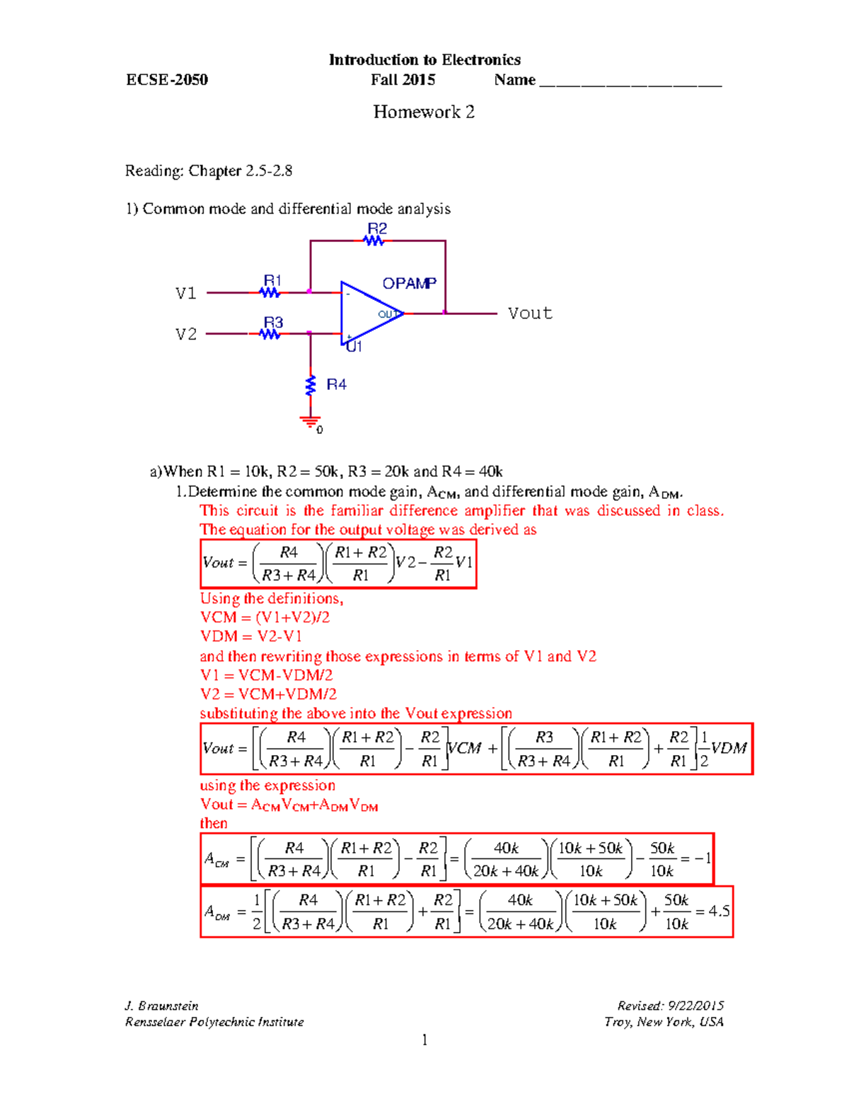 F15 HW02 solution - homework - ECSE-2050 Fall 2015 Name ...