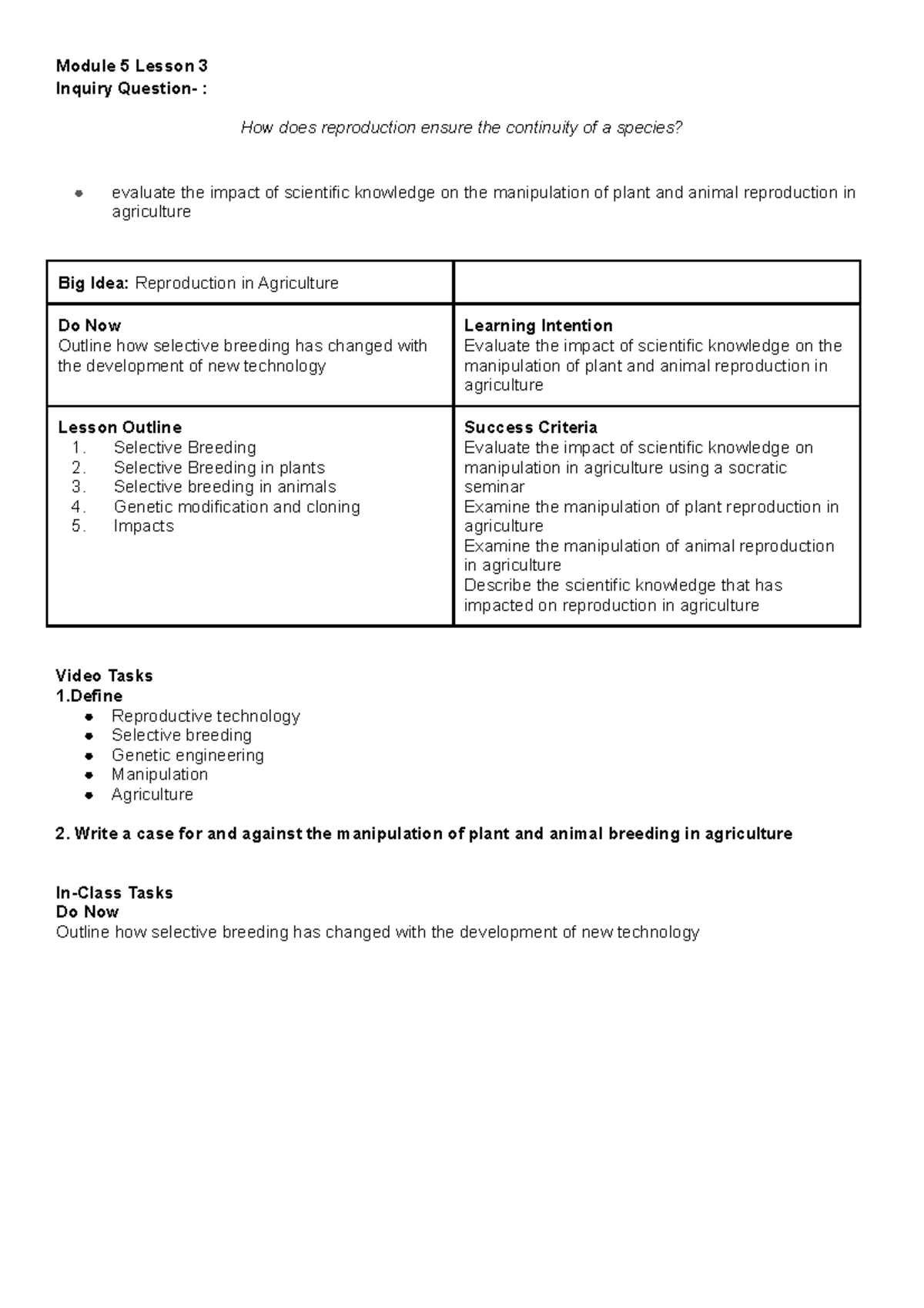 Adi Mukherjee - Module 5 Lesson 3 Activities - Module 5 Lesson 3 ...