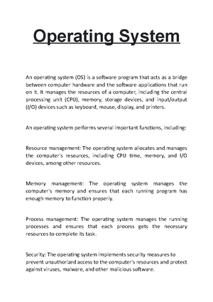 OS Lab - First Practical - 1. pwd command Use the pwd command to find out the path of the ...