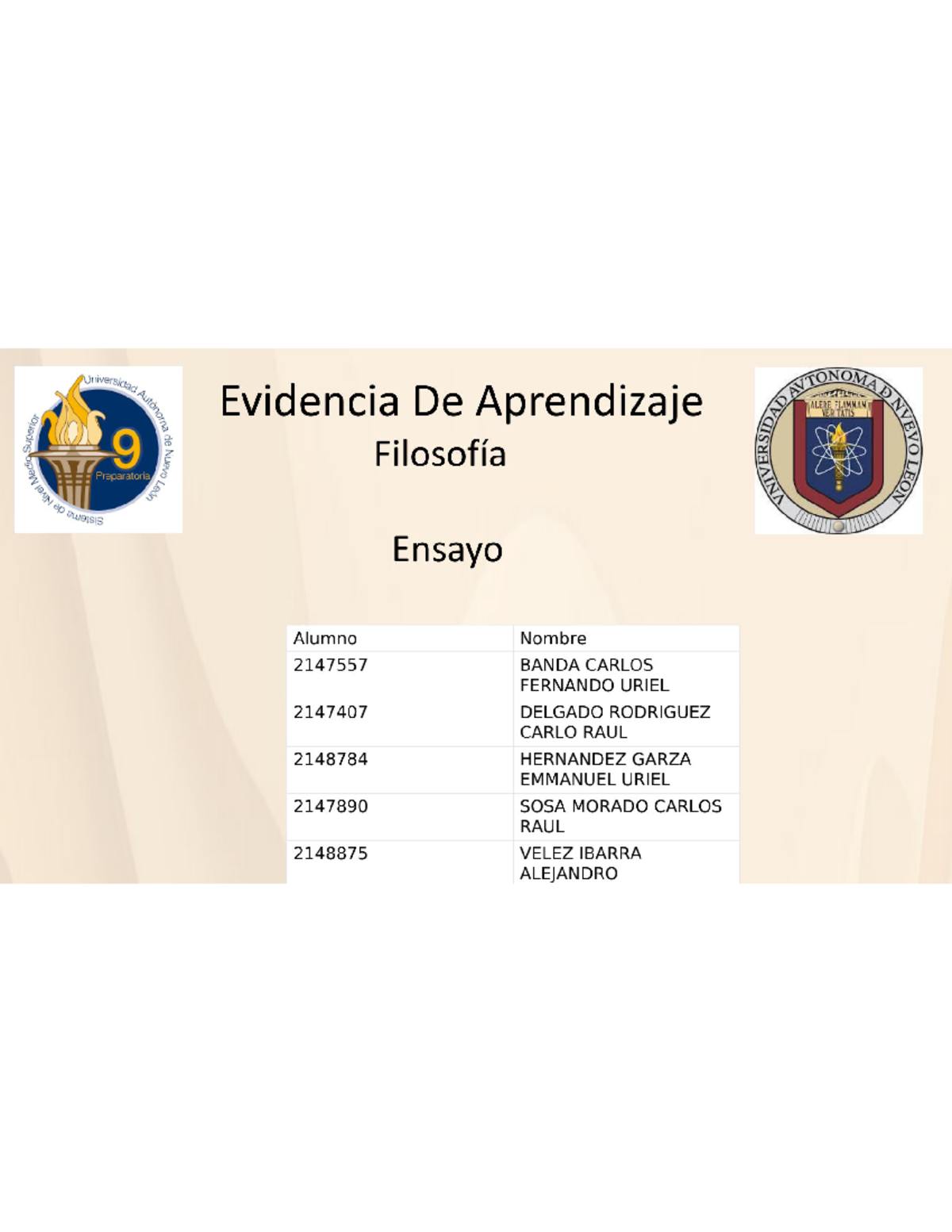 Evidencia Etapa 3 Filo - Filosofía - Studocu