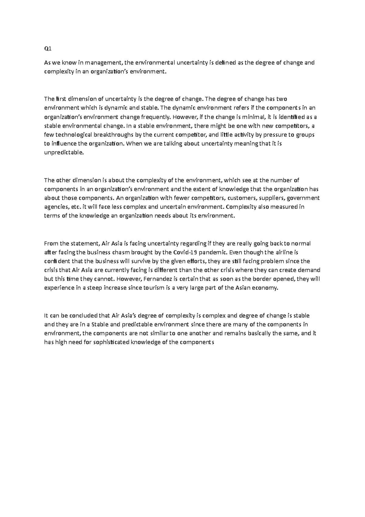 Revision - Introduction to Management - Studocu